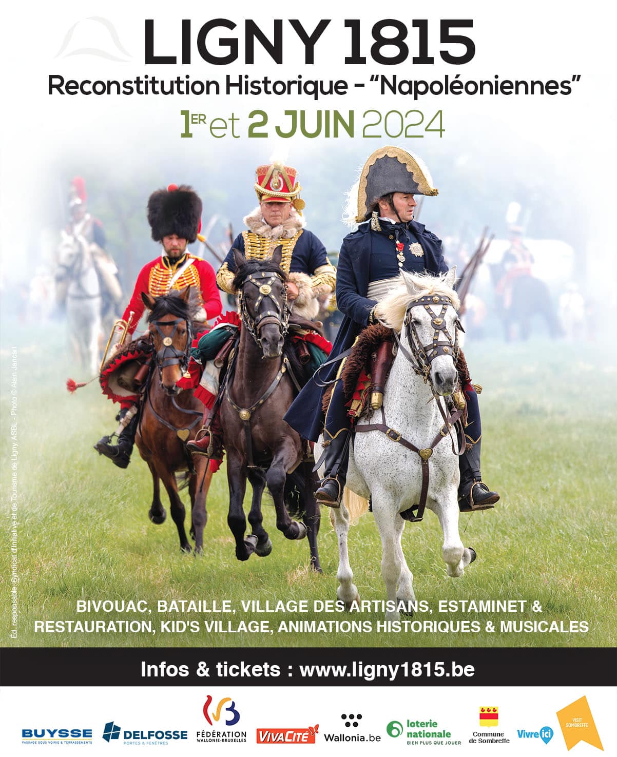 Ligny 1815 - Reconstitution Historique Napoléoniennes sur le portail ...