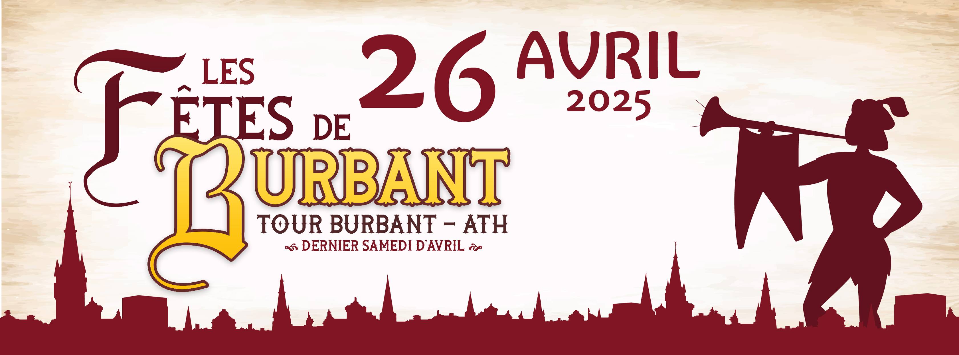 Les fêtes de Burbant 2025 sur le portail médiéval