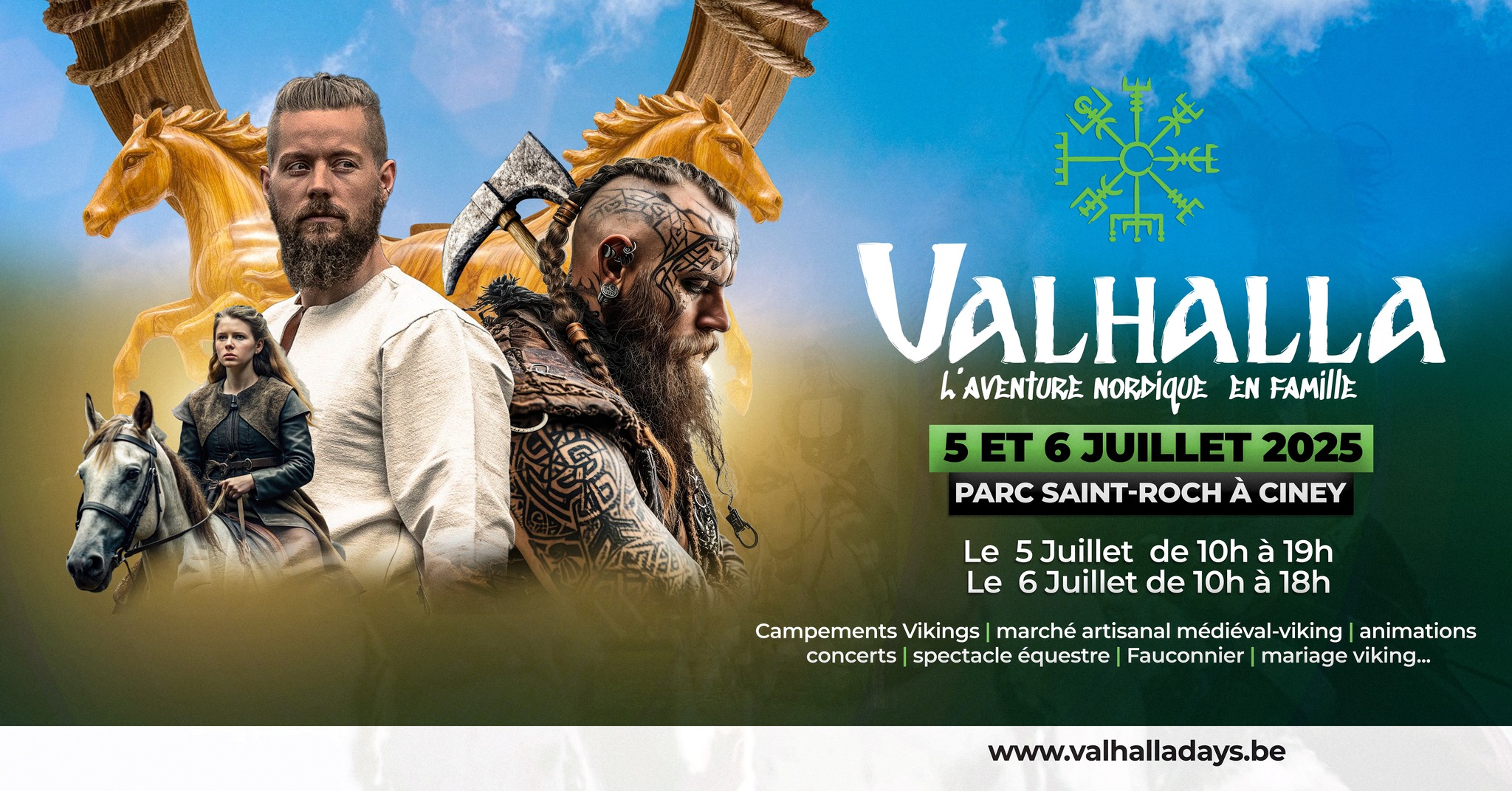 Valhalla Days 2025 à Ciney sur le portail médiéval