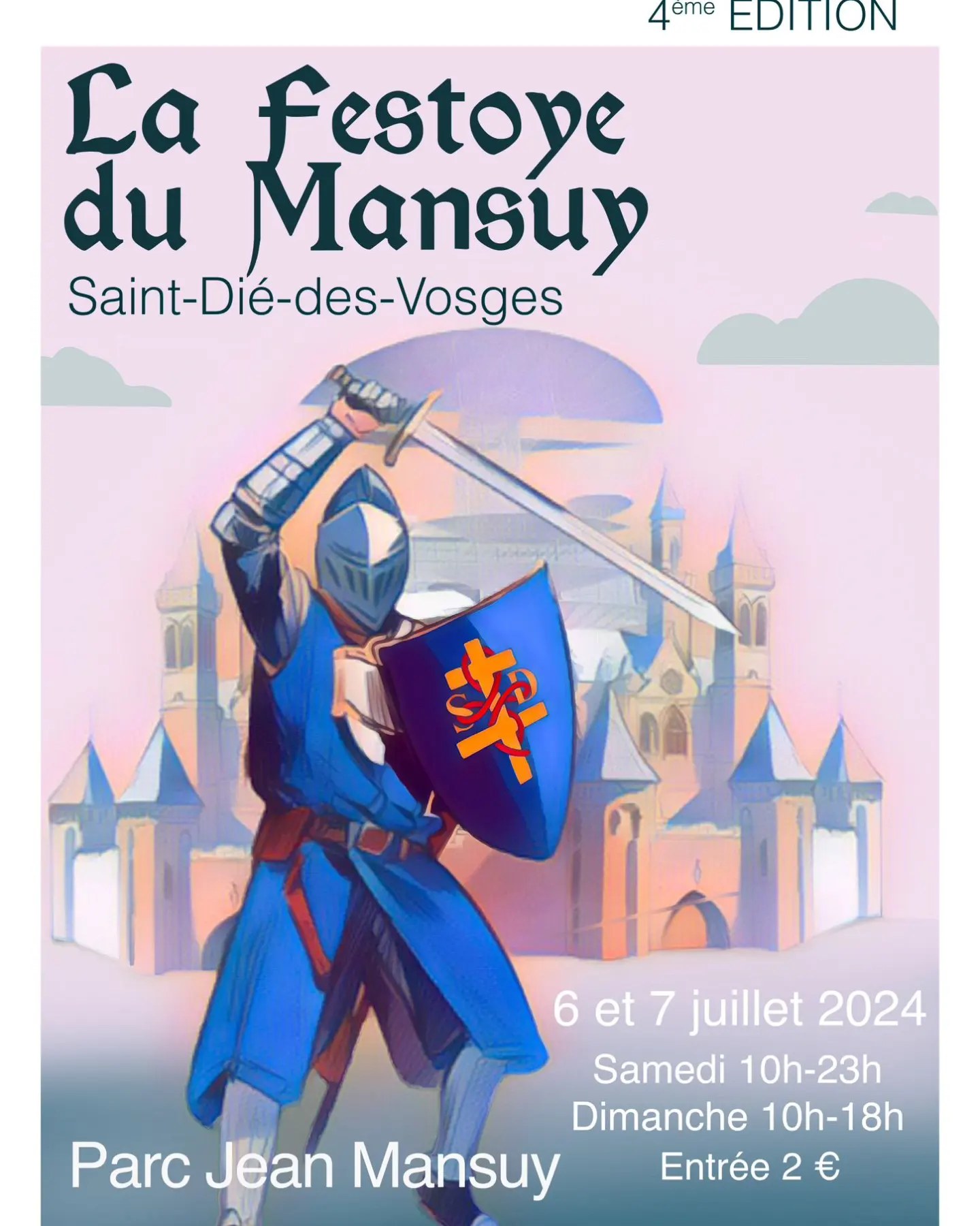 La Festoye du Mansuy sur le portail médiéval