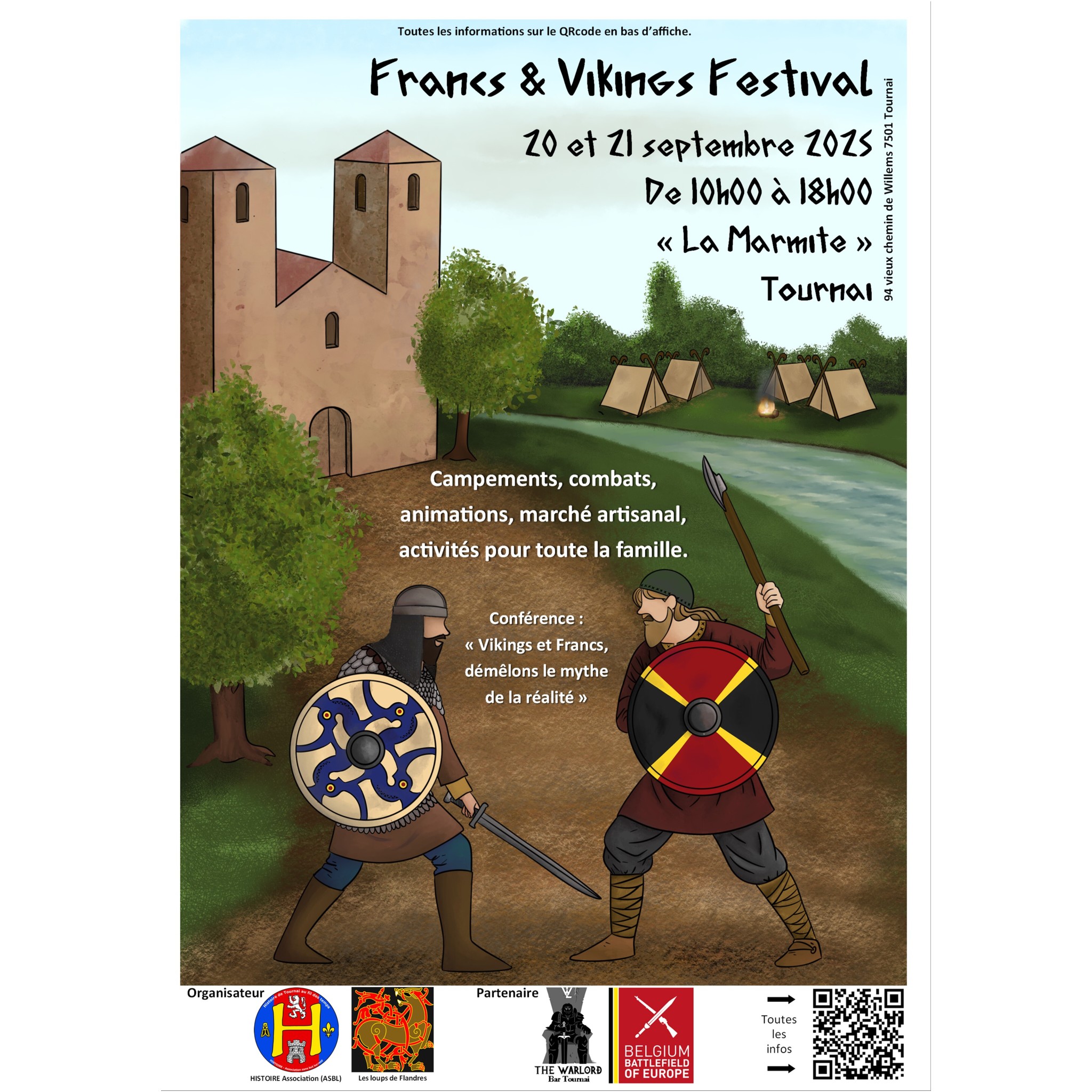 Franks & Vikings Festival sur le portail médiéval