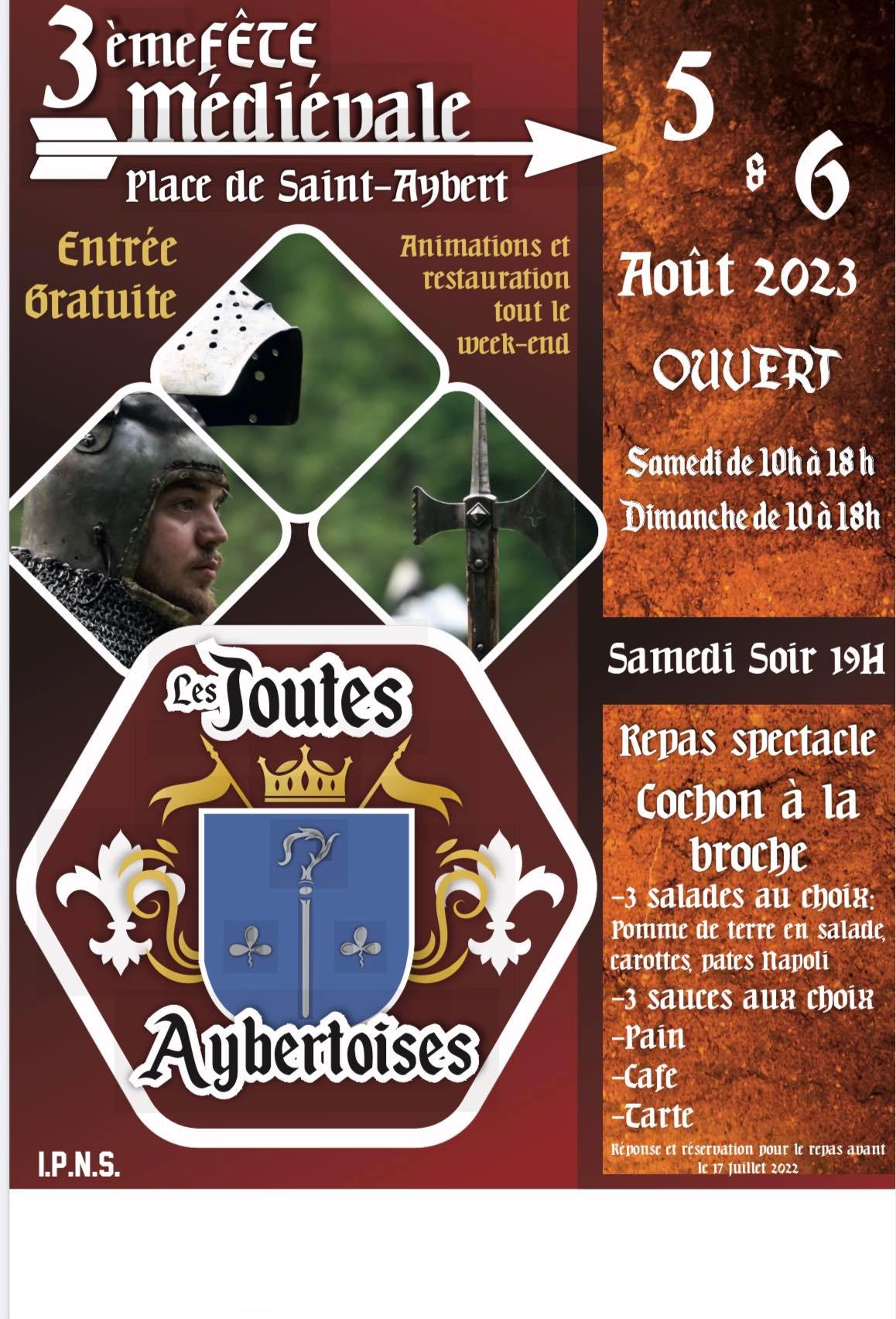 3ème fête médiévale de Saint Aybert sur le portail médiéval