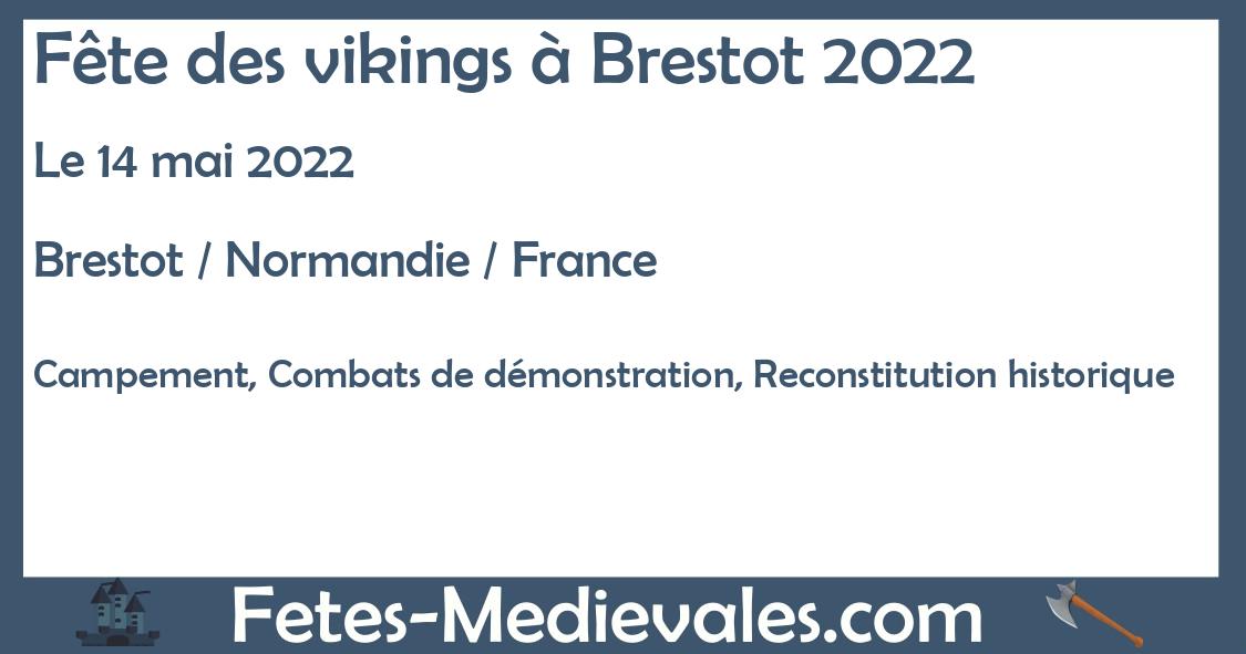 Fête des vikings à Brestot 2022 sur le portail médiéval